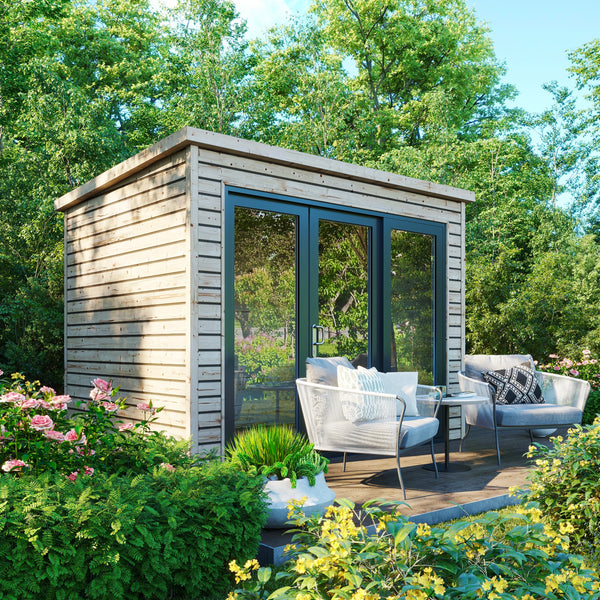 10x8 Timber Garden Office – Atlas Sheds